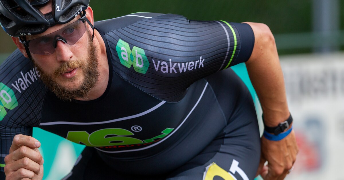 Tussen de luiers in plaats van EK inlineskaten voor Gary Hekman ...