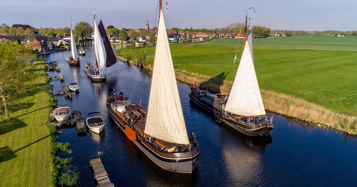 Mattenschippersrace is loodzwaar voor bemanningen van historische ...