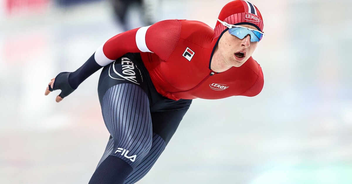 Jonge Noor Sander Eitrem verrast op 5.000 meter en brengt spanning in ...