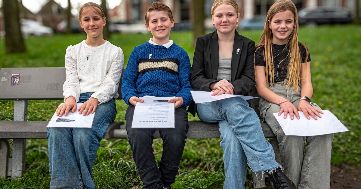 Zwolse leerlingen over 79 jaar vrijheid: ‘Volgens mij begint oorlog ...