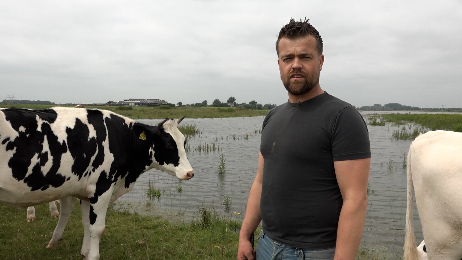 Het effect van klimaatverandering in twee foto's uit Hattem: ‘Vaker ...