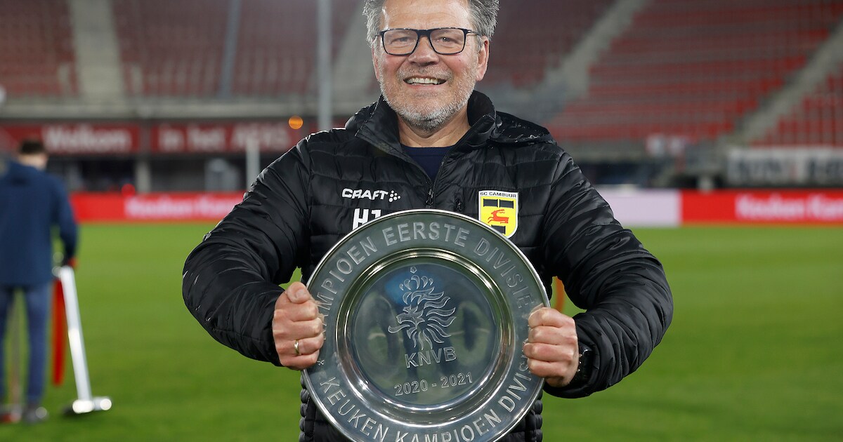 KKD-kampioen Cambuur langer door met succestrainer Henk de Jong ...