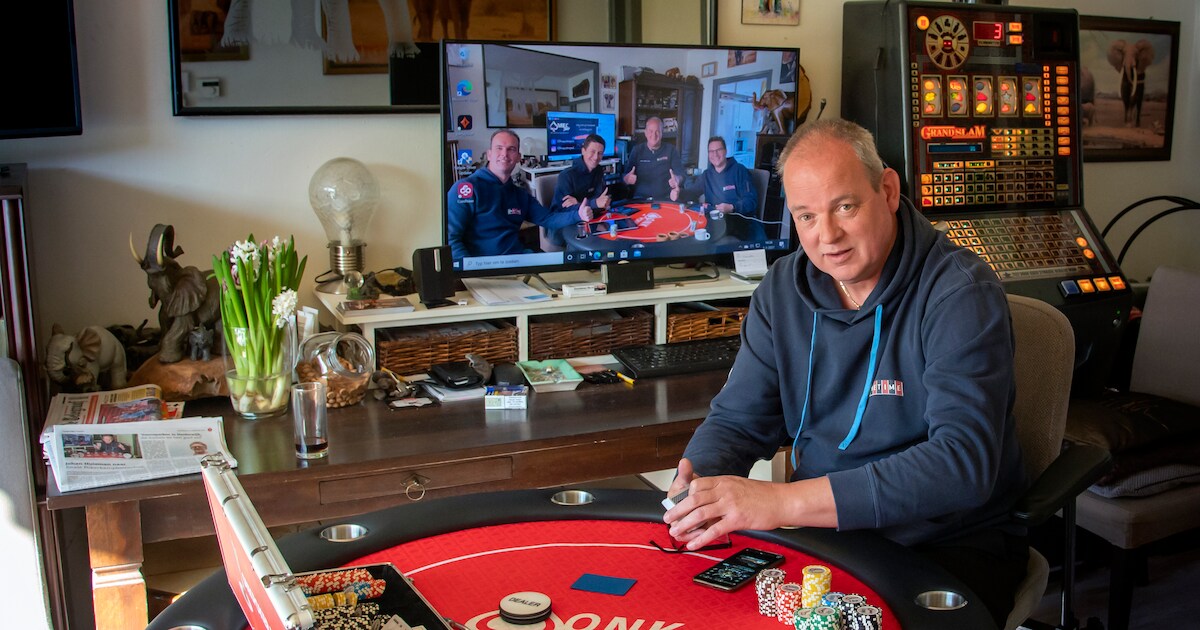 Johan Huisman uit Harderwijk heeft even niets aan zijn pokerface: ‘Ik ...