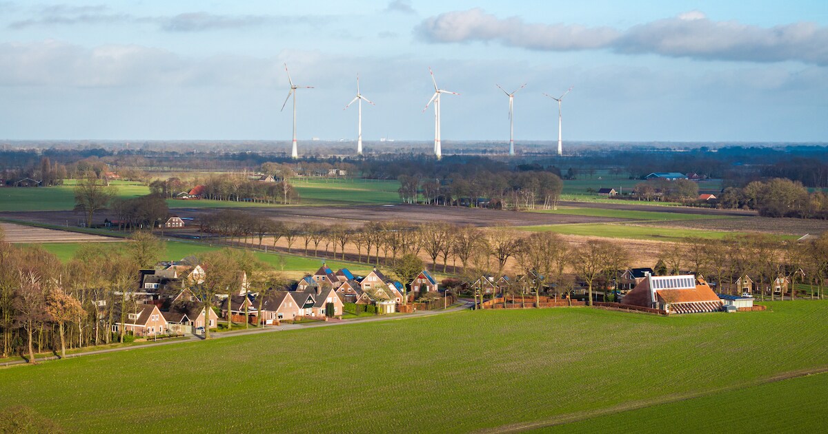 Dorpje bij de Duitse grens in de ban van windmolens: ‘Ze moeten toch ...