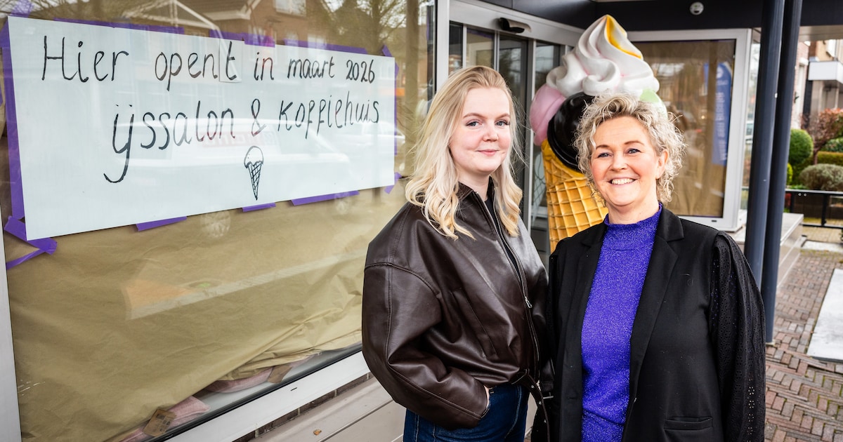 Moeder Susan (51) vervult haar droom met ijssalon, dochter Tess (20 ...