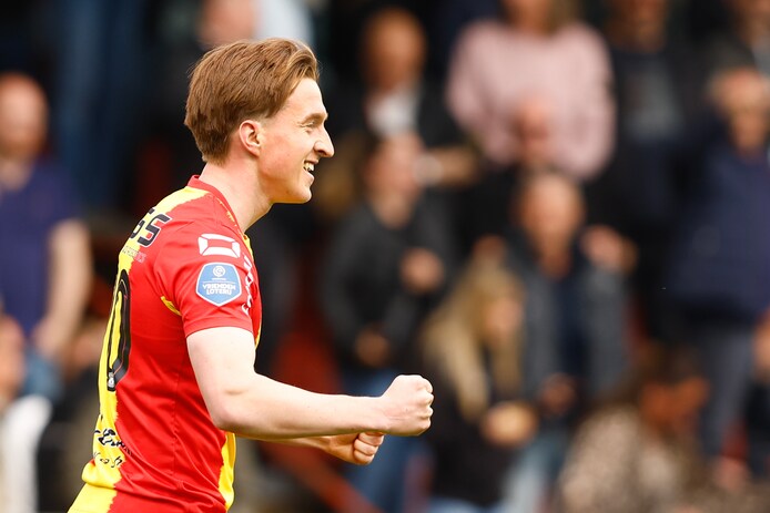 Eerste profgoal Xander Blomme goud waard voor GA Eagles: ‘Ik dacht ...