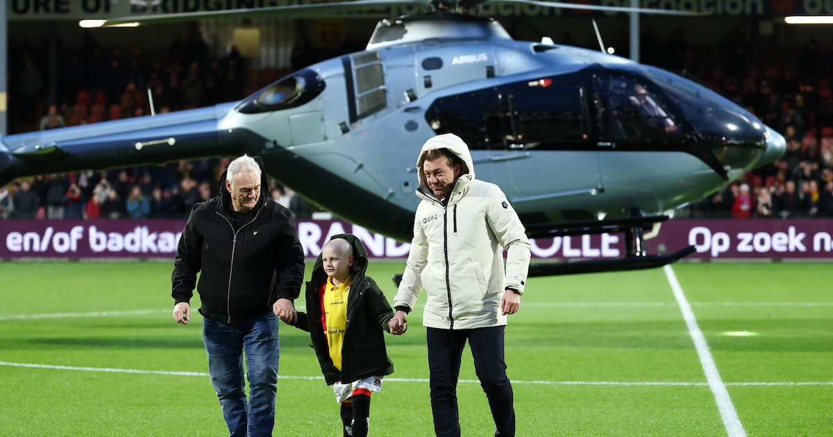 Na loodzware periode komt voetbaldroom van Ryan (8) uit bij Go Ahead ...