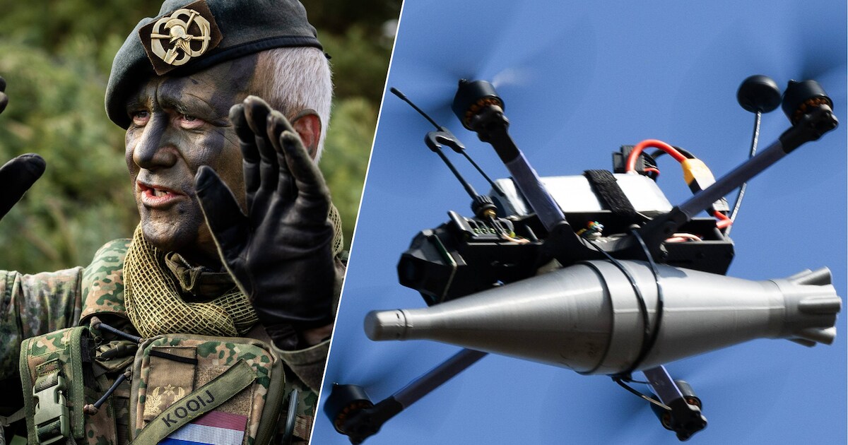 Onze militairen leren razendsnel van drone-oorlog Oekraïne: ‘Jezelf ...