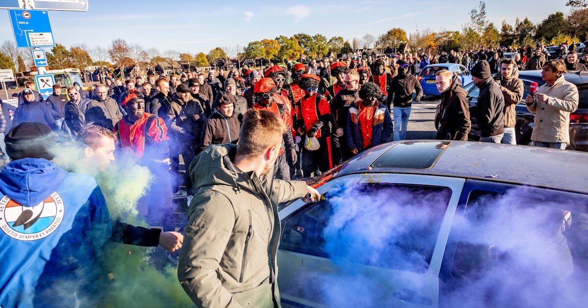 Indringende beelden tijdens rechtszaak Sinterklaasrellen Staphorst ...