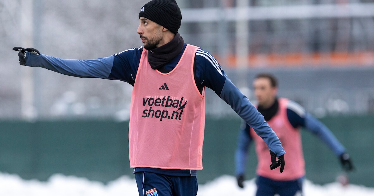 Op de eerste training is het alsof Younes Namli nooit is weggeweest ...