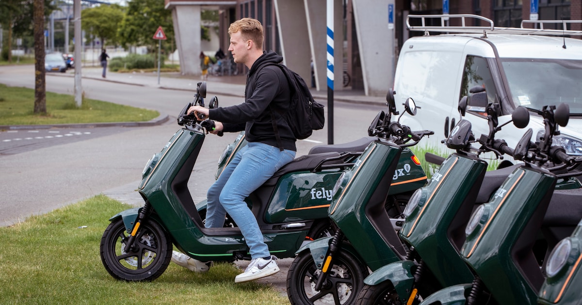 In Zwolle ziet alleen Felyx nog brood in elektrische deelscooters en ...