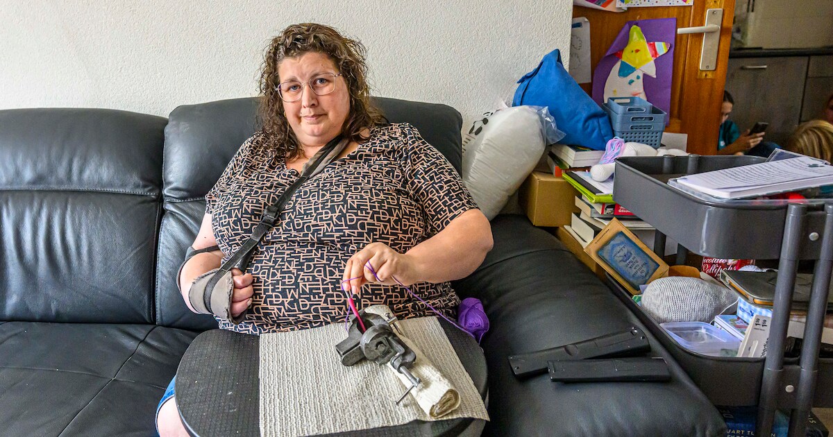 Angelique (43) kan net als Albert-Jacob haar arm nooit meer gebruiken ...