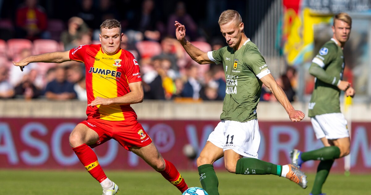 GA Eagles tegen een ploeg uit het rechterrijtje, dat gaat dit seizoen ...