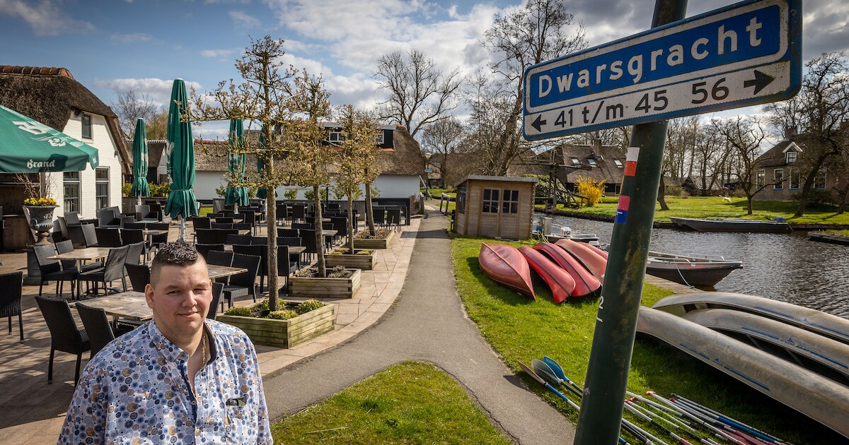 Tegenstanders fietsverkeer zitten horeca-ondernemer Frank Vos de voet ...