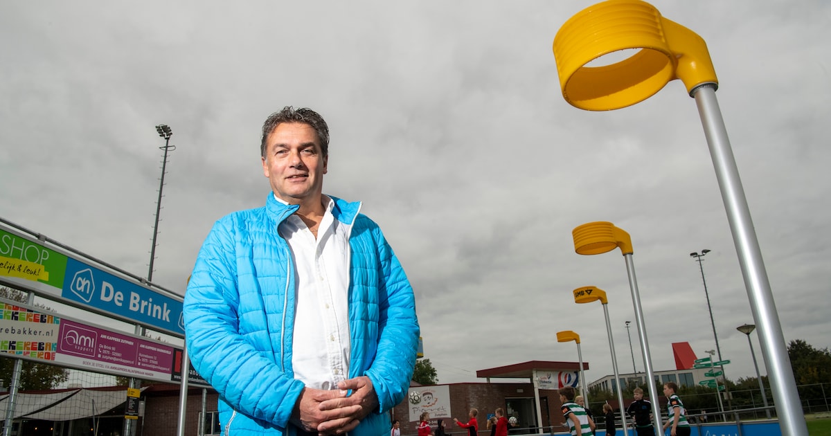 Henk Jan bleef zijn korfbalclub in Zutphen trouw, ook al verspeelde hij ...
