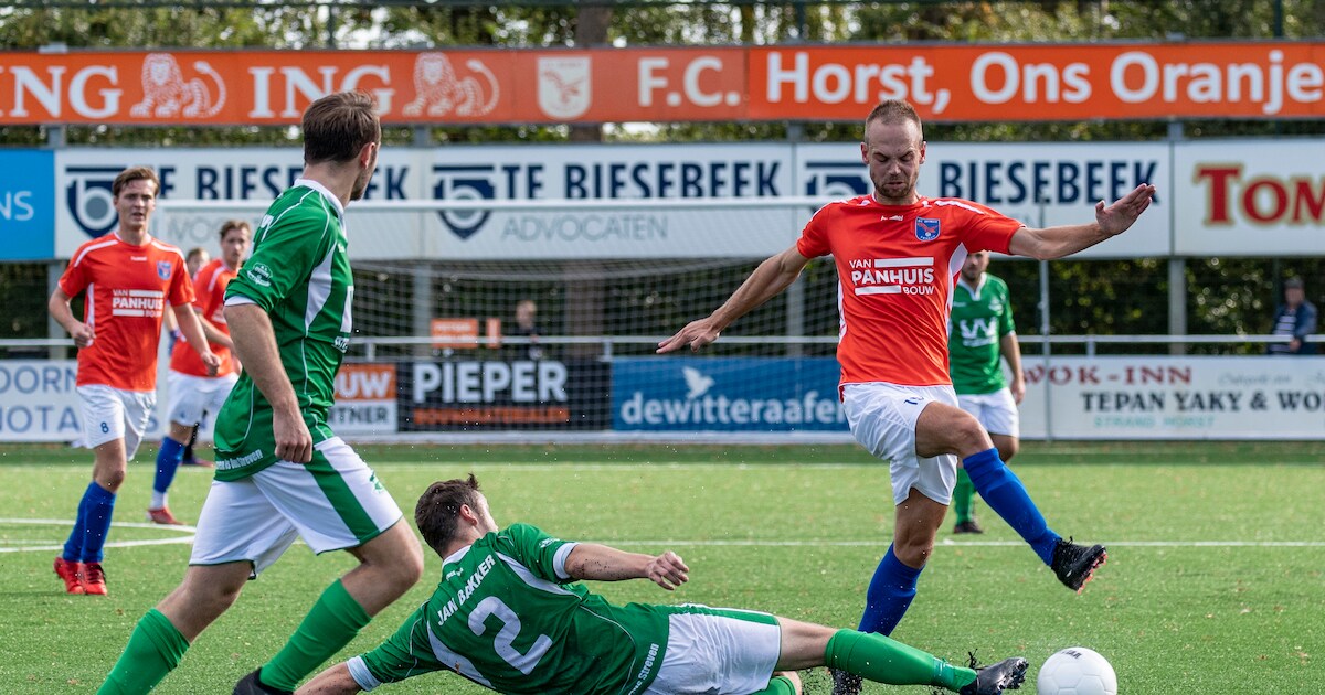 Nieuwkomer Roy Kruse nu al smaakmaker bij FC Horst | Regio Apeldoorn ...