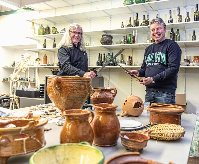 Hemmy Clevis maakte van iedere historische vondst een boeiend verhaal ...