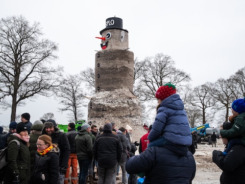 Staphorst had drie dagen het record, maar nu rijden ze met champagne ...