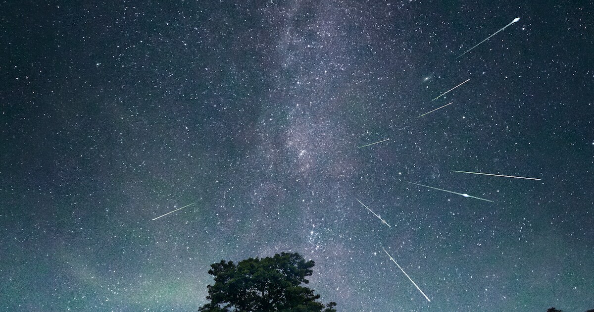 Dit is het verhaal achter het ‘lichtschilderij’ boven de Veluwe: ‘Bijna ...