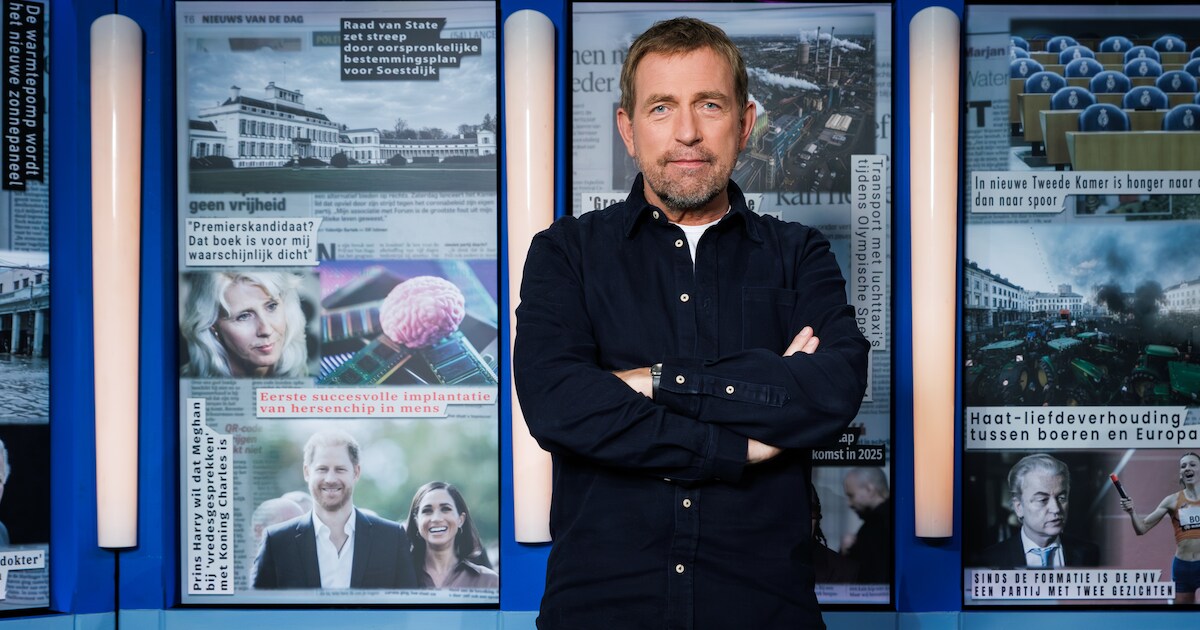 Dit doet presentator Harm Edens (niet) met kerst: ‘Ik vraag me altijd ...