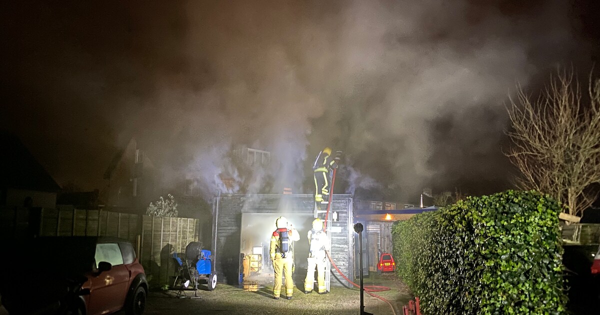 Houtkachel veroorzaakt brand in garage Ermelo | Veluwe | De Stentor.nl