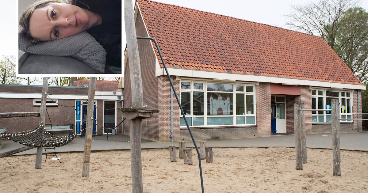 Haar armen voelen soms te zwaar om op te tillen, dus komen scholieren ...