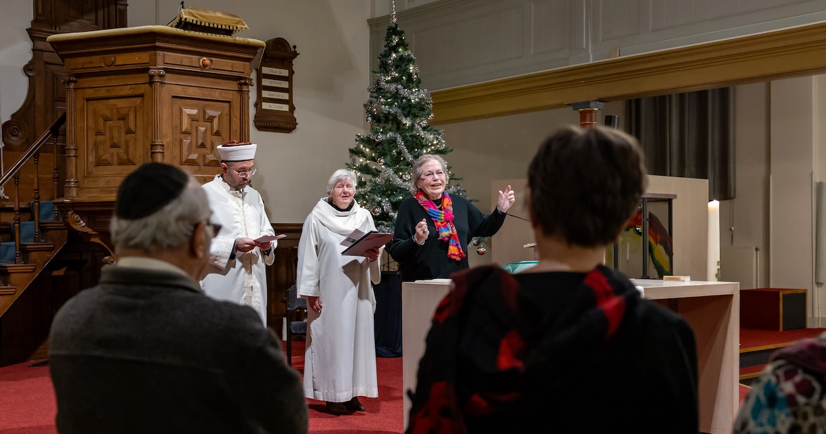 Joden, christenen en moslims bidden in Zwolle samen voor vrede ondanks ...