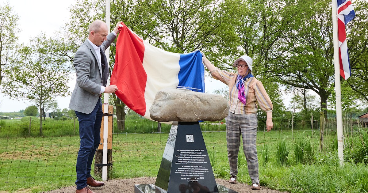 Bemanningsleden neergestorte bommenwerper krijgen monument bij Balkbrug ...