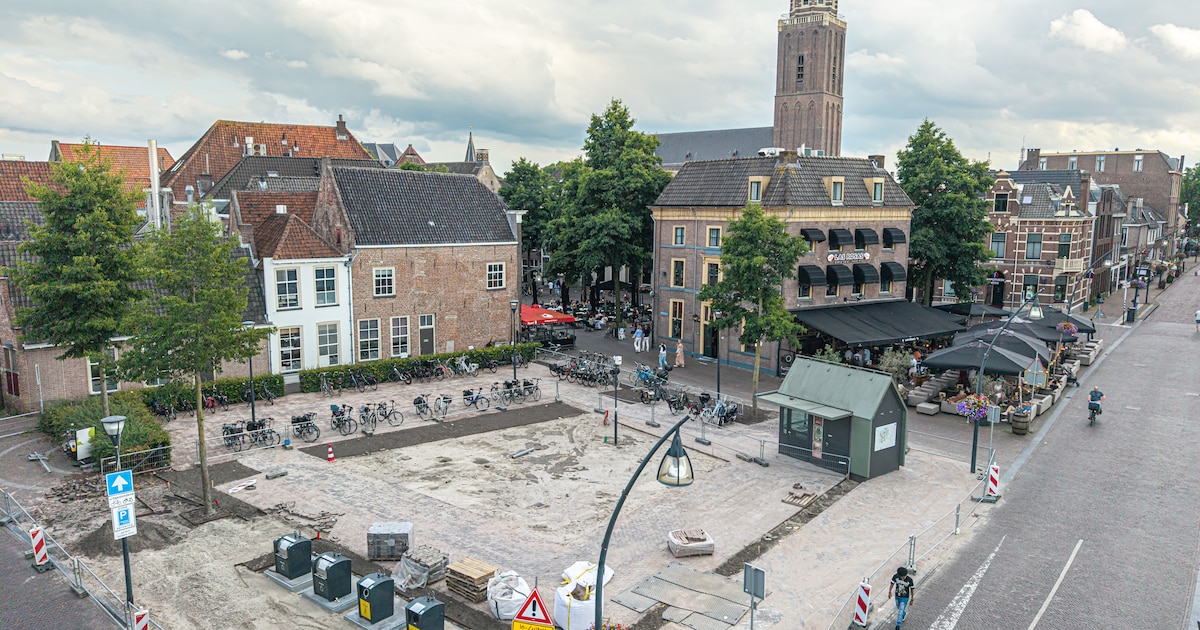 Bijzondere vondst bij uitbreiding fietsenstalling in binnenstad Zwolle ...