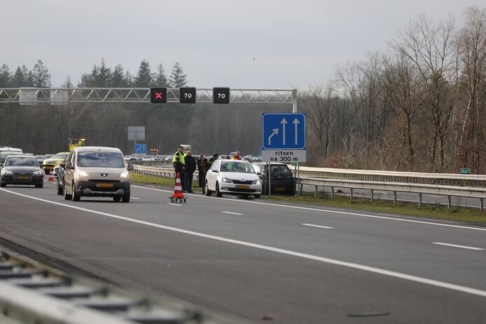 Ongeval op A1 bij Beekbergen leidt aan beide kanten van de snelweg tot vertraging | 112 nieuws ...