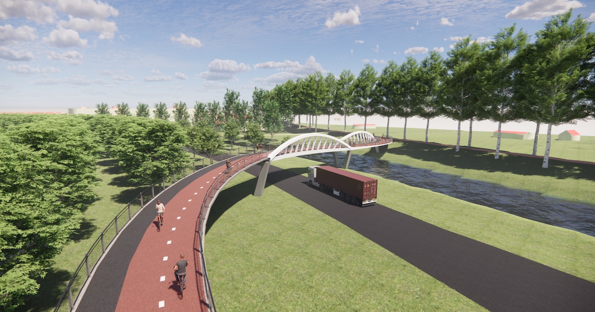 Tevredenheid over geplande fietsbrug, maar er is ook een puntje van ...