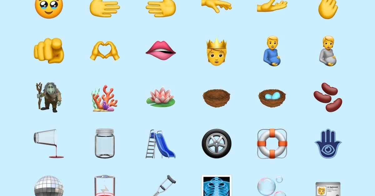 Bijten op onderlip en een zwangere man: 37 nieuwe emoji’s in aantocht ...