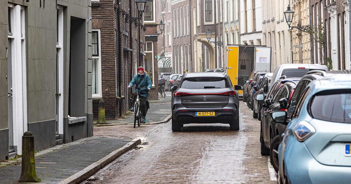 Geparkeerde auto’s uit binnenstad Zwolle weren? ‘Het is een straf om ...