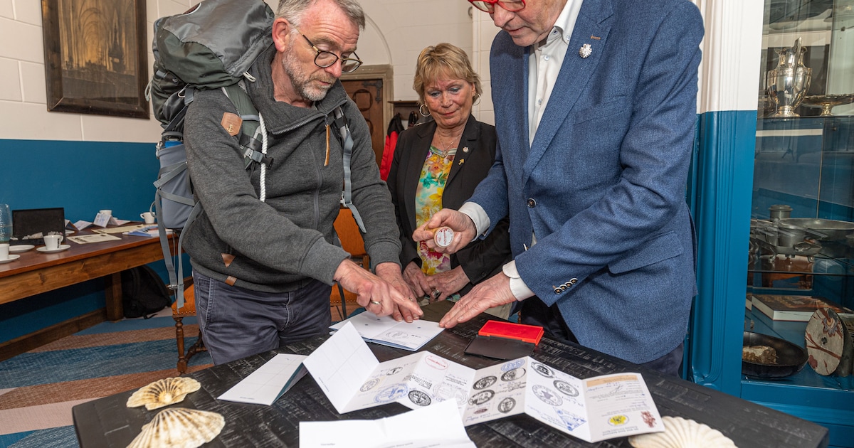 Pelgrims kunnen op weg naar Santiago de Compostela nu ook in Zwolle een ...
