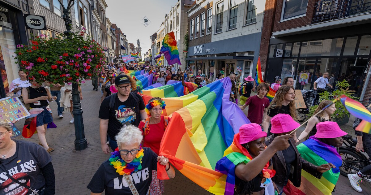 Pride Walk Kampen groeit explosief: ‘Vier keer zo veel deelnemers als ...