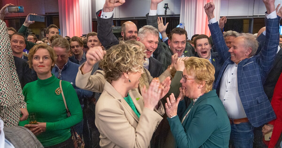 Politieke aardverschuiving in Overijssel, BBB blaast alles en iedereen ...