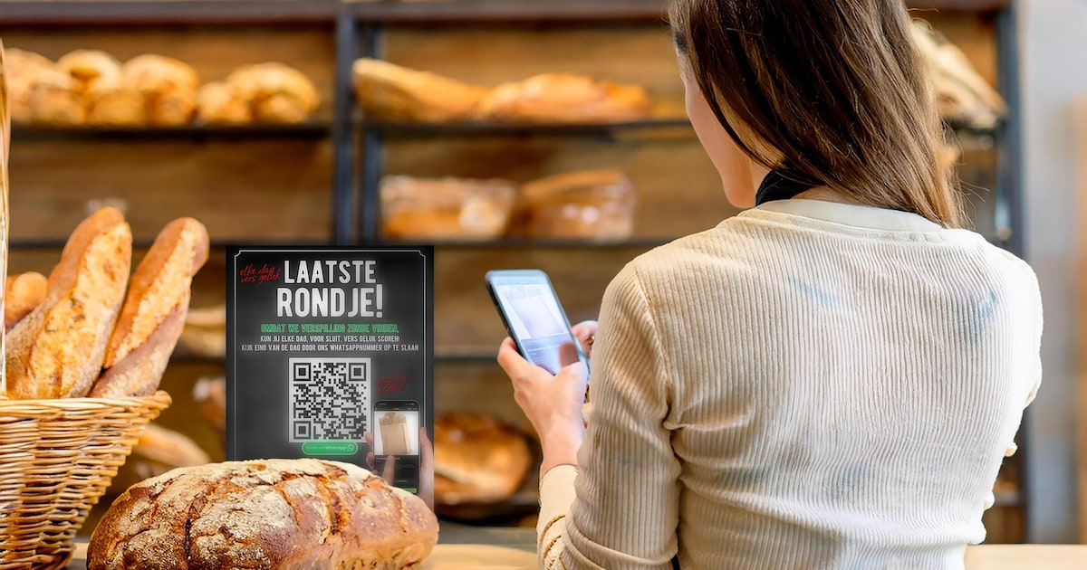 Bijna sluitingstijd, maar brood en taart over? Daarvoor heeft Bakkerij ...