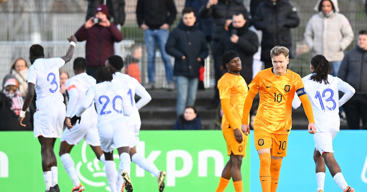 Oranje Onder 19 mist EK na nederlaag tegen Frankrijk, Bayern-speler ...