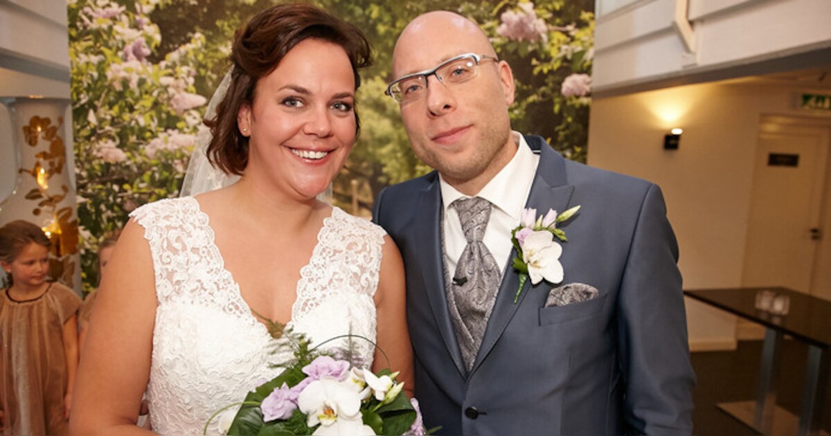 Patty en Bram uit Married at first sight vieren acht jaar liefde: ‘Nog ...