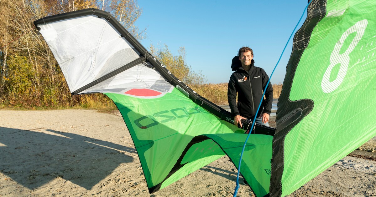 Zeewolde wil kitesurflocatie: bij oostenwind is Woldstrand ideaal ...