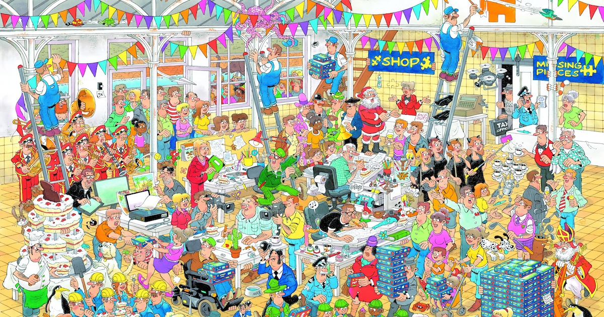 Alle gekheid op een stukje: de leukste legpuzzels van Nederland zijn nu ...