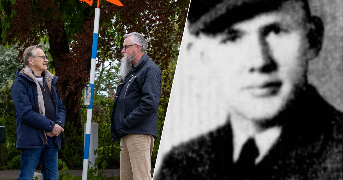 Hij is nog maar 21, strijdt voor onze vrijheid, stort neer in de polder ...