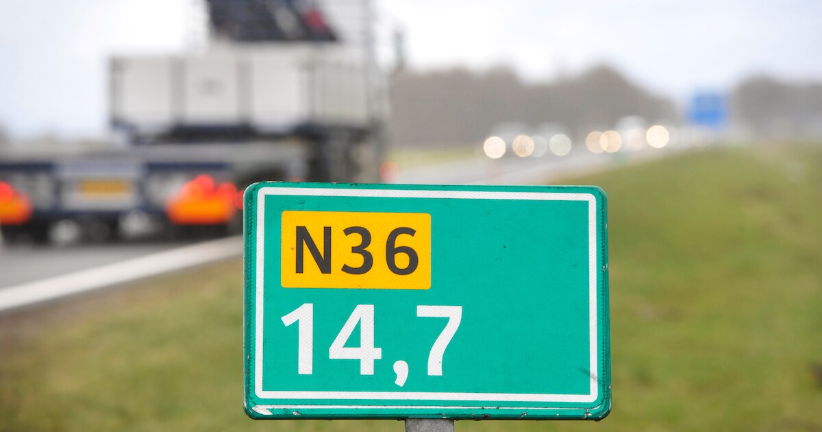 Onderhoud aan N36, weg tussen Wierden en Ommen wordt ’s nachts ...