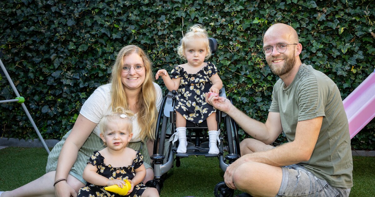 Eliza (2) uit Staphorst heeft zeldzame afwijking en dat heeft grote ...