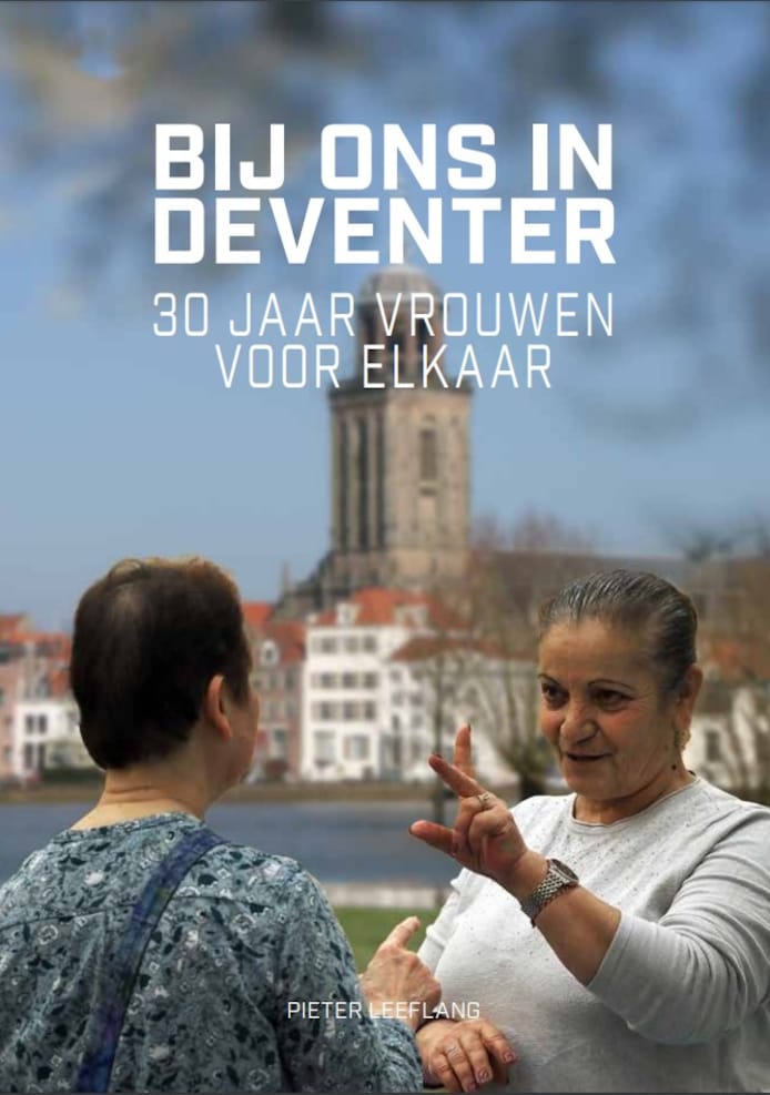 Pieter Leeflang (83) geeft de Deventer Vrouwen voor Elkaar een gezicht ...