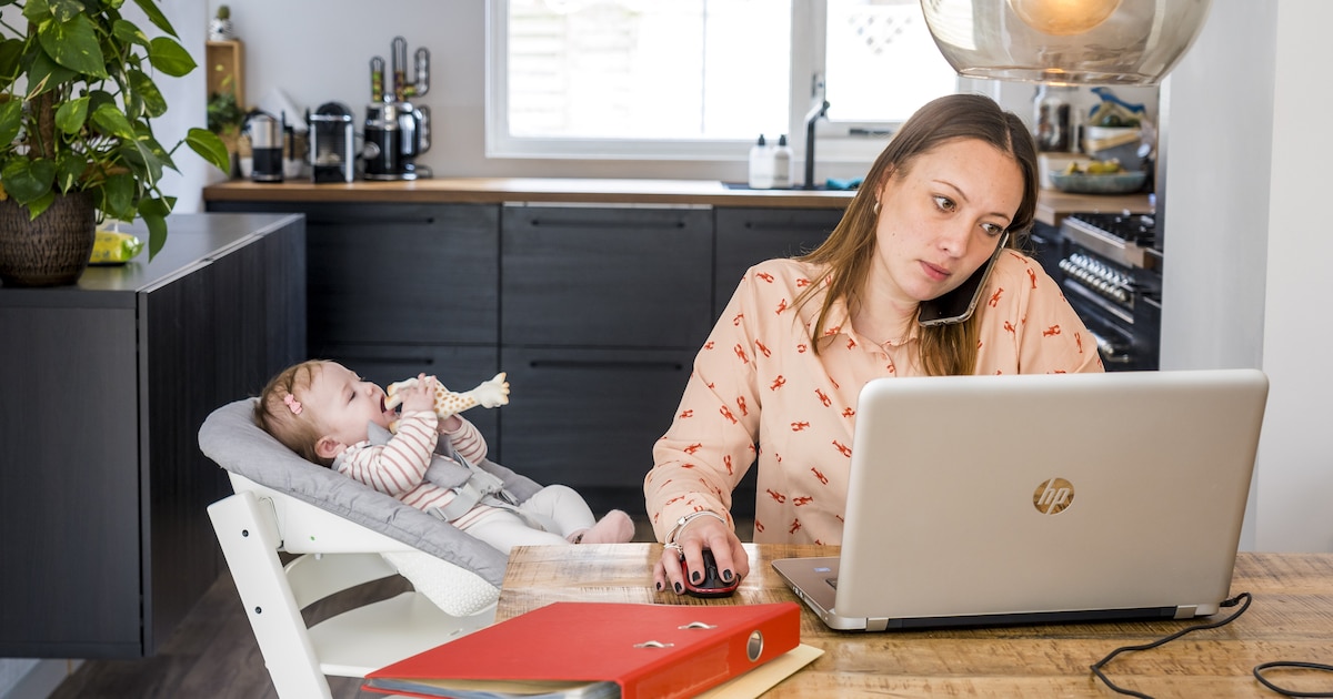 Flinke toename van thuiswerkers met code oranje, al vindt niet elke ...