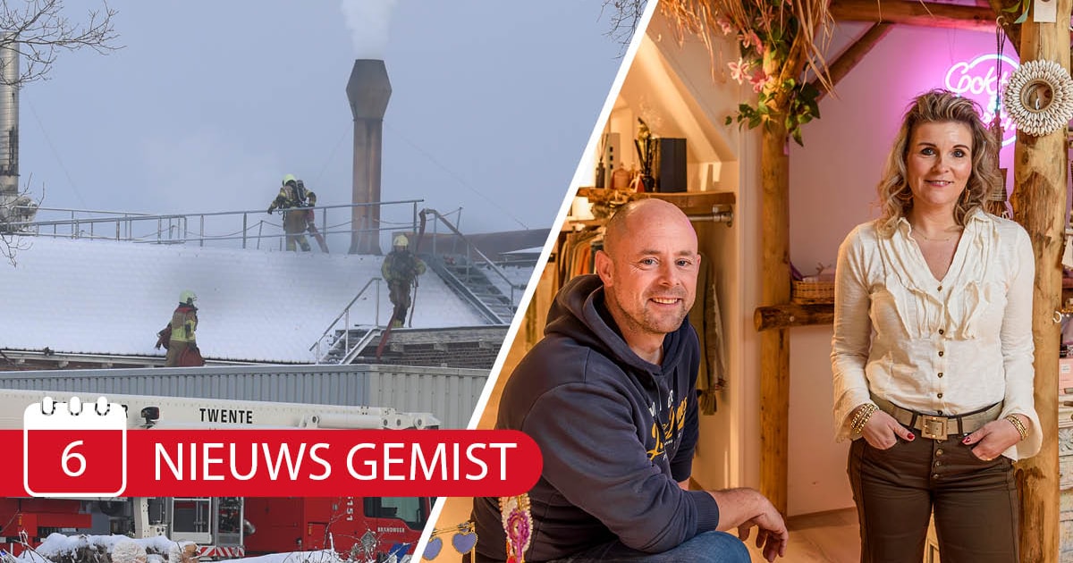 Gemist? Brand in machine bij TenCate & Susan sluit haar winkel om te ...