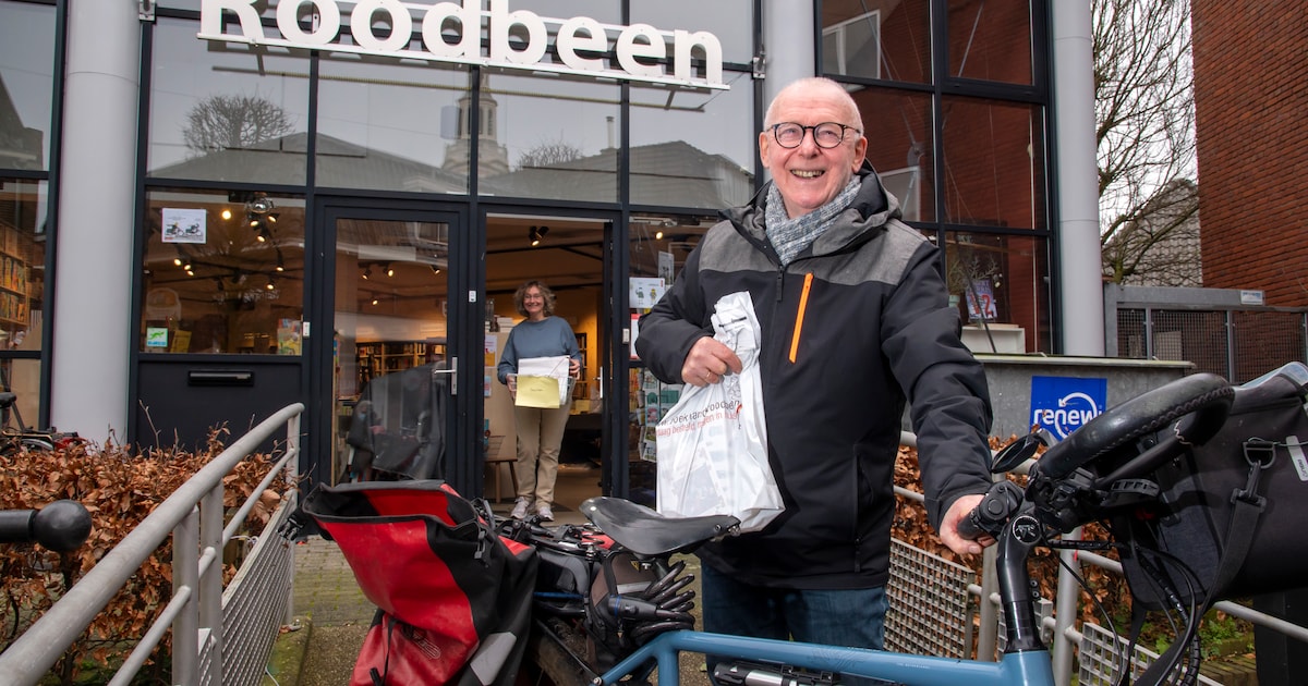 Henk van Rhee (80) bezorgt boeken voor zijn kleindochter | Veluwe | De ...