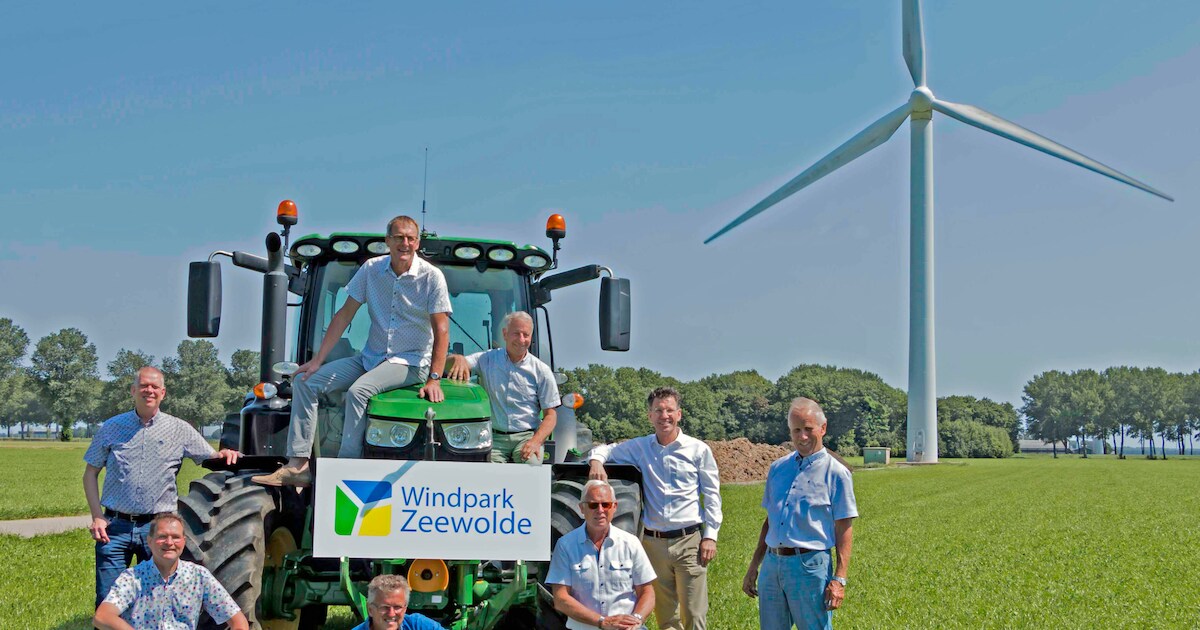 Bouw Windpark Zeewolde, het grootste windpark van Nederland, kan van ...