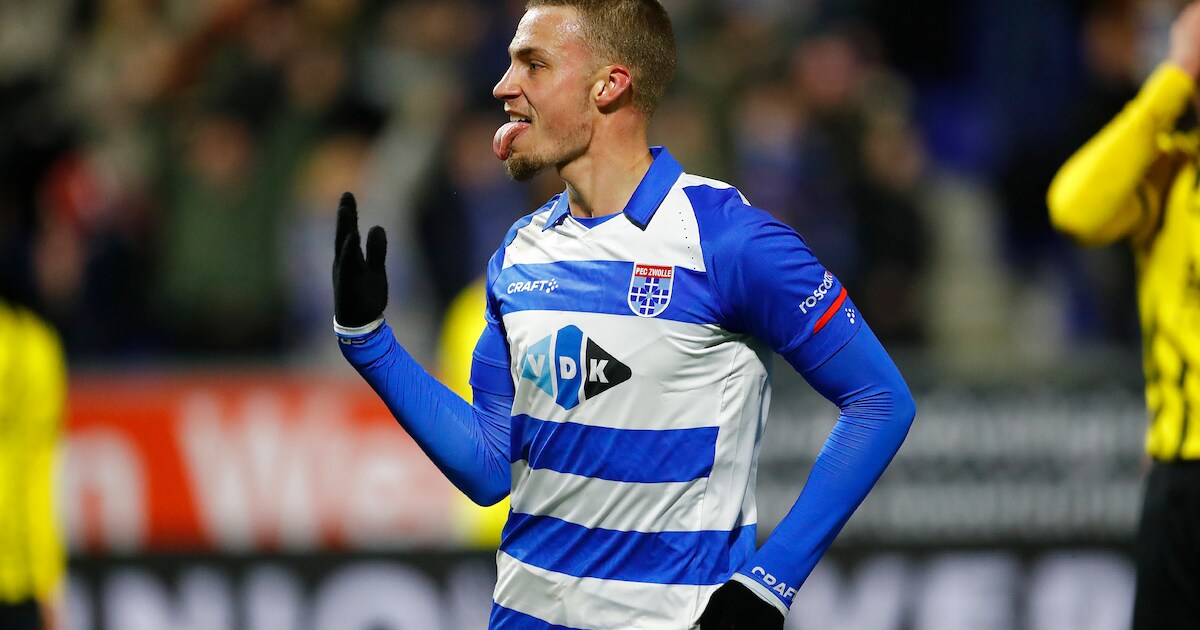 PEC-doelpuntenmaker Van den Berg: ‘Ik dacht eerst dat hij de bal ...